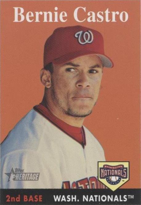 2007 Topps Heritage - Bernie Castro #356 for sale online | eBay