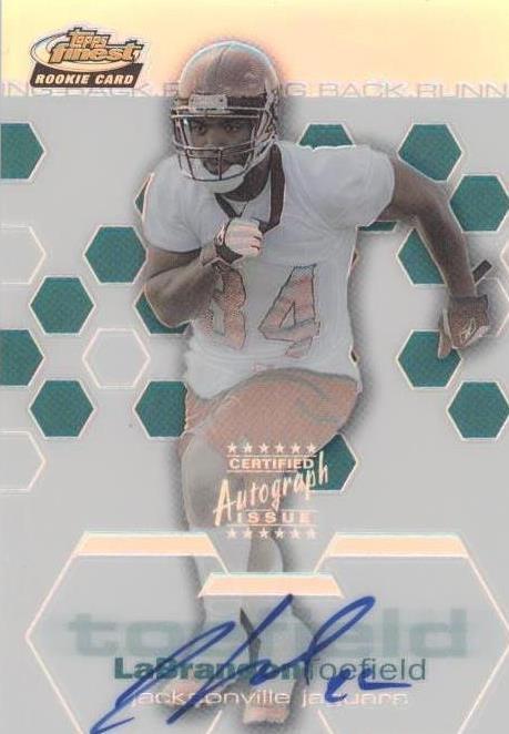 2003 Topps Finest - Rookie Refractor #138 LaBrandon Toefield /199 (AU ...