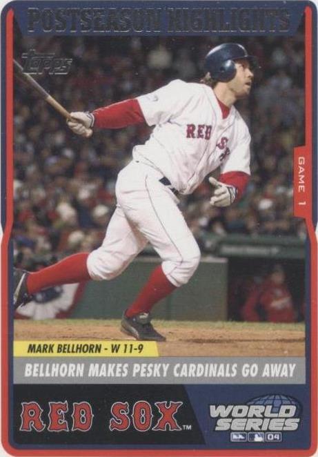 2004 Topps Boston Red Sox World Series - #51 Mark Bellhorn for sale online | eBay