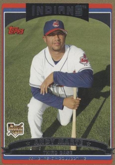 2006 Topps Updates & Highlights - Andy Marte #UH160 Gold /2006 for sale ...