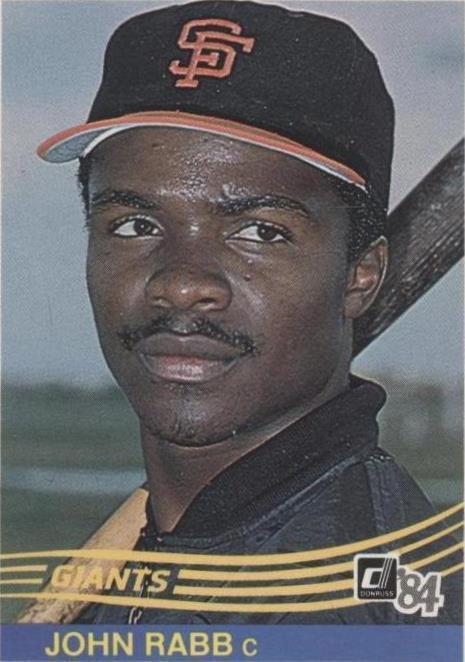 1984 Donruss - John Rabb #143 (RC) for sale online | eBay