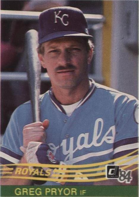 1984 Donruss - Greg Pryor #374 for sale online | eBay