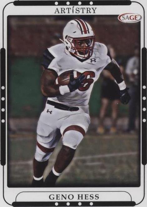 2023 SAGE Artistry - Geno Hess #50 (RC) for sale online | eBay