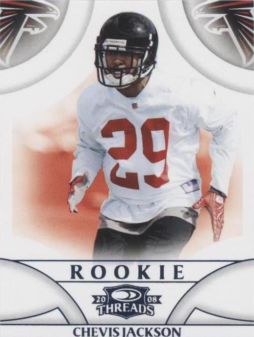 2008 Donruss Threads - Blue Century Proof #166 Chevis Jackson /350 (RC ...