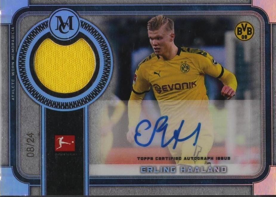 2019-20 Topps Museum Collection Bundesliga - Museum Autograph Relics ...
