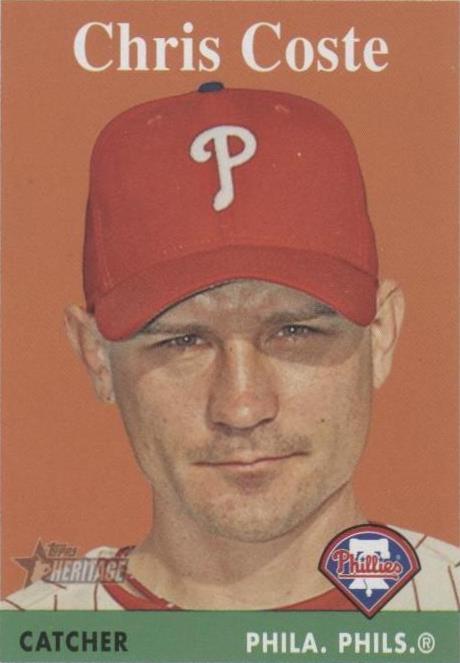 2007 Topps Heritage - #271 Chris Coste for sale online | eBay