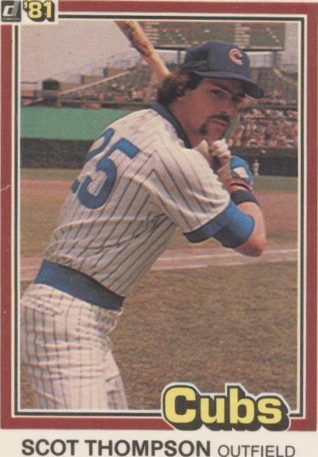 1981 Donruss - Scot Thompson #519 for sale online | eBay