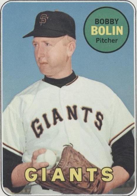 1969 Topps - Bob Bolin #505 Last Name in Yellow for sale online | eBay