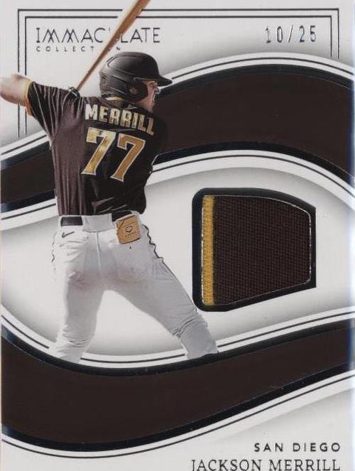 2023 Panini Immaculate Collection - Materials Prime #MP-JM Jackson ...