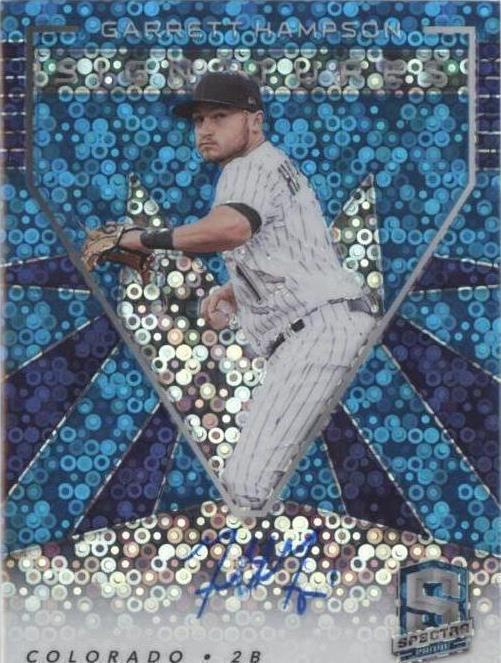 2020 Panini Chronicles - Spectra Signatures Garrett Hampson #SS-GH Neon ...