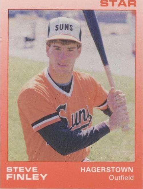 1988 Star Hagerstown Suns - Steve Finley #7 (RC) for sale online | eBay