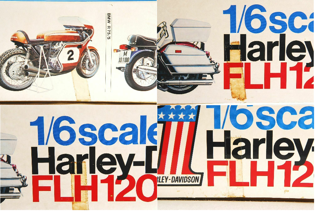 Купить Модель мотоцикла TAMIYA 1/6 HARLEY DAVIDSON FLH1200 AMF BIG ...