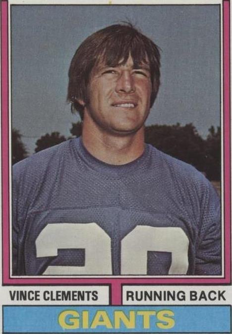 1974 Topps - #342 Vince Clements (RC) for sale online | eBay