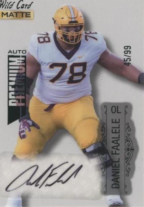 2022 Wild Card MATTE - Autographs Premium White - Green Foil Daniel ...