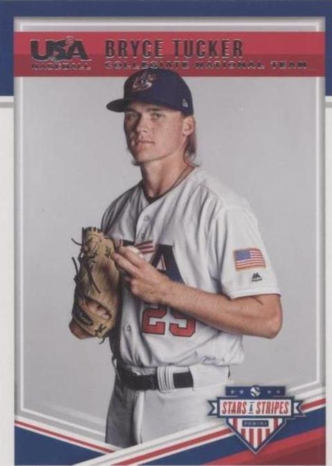 2018 Panini USA Baseball Stars & Stripes - Bryce Tucker #4 (RC) for ...