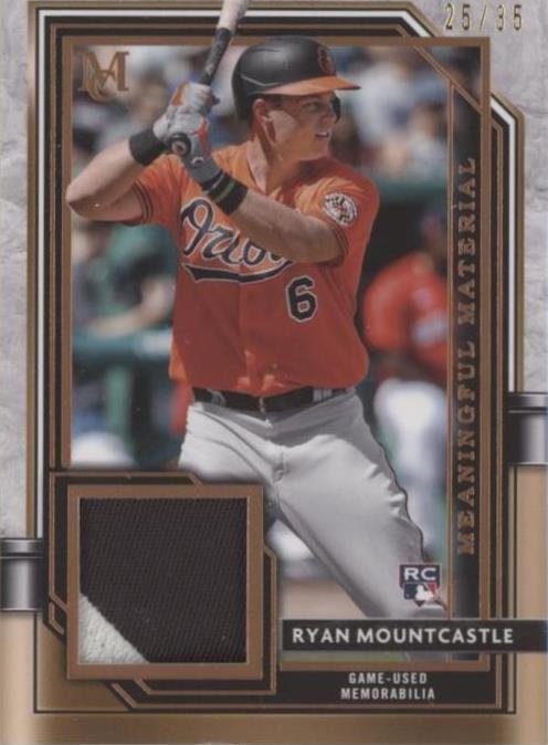 2021 Topps Museum Collection - Meaningful Material Relics Copper #MMR ...