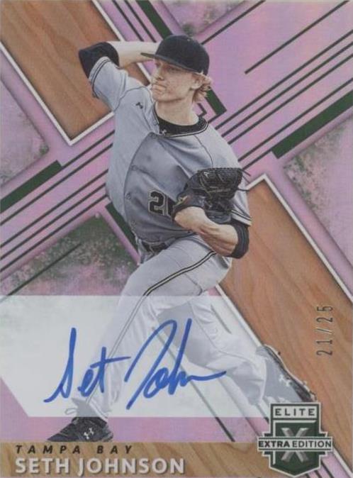 2019 Panini Elite Extra Edition - Autographs Emerald #40 Seth Johnson ...