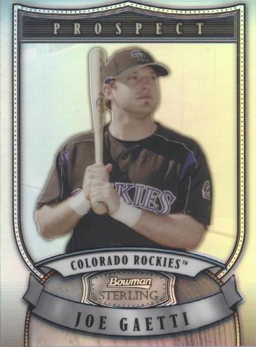 2007 Bowman Sterling - Prospects Refractor #BSP-JGA Joe Gaetti /199 (RC ...