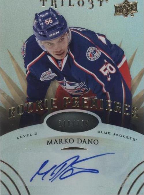 2014-15 Upper Deck Trilogy - Level 2 Rookie Premieres Autographs #140 ...
