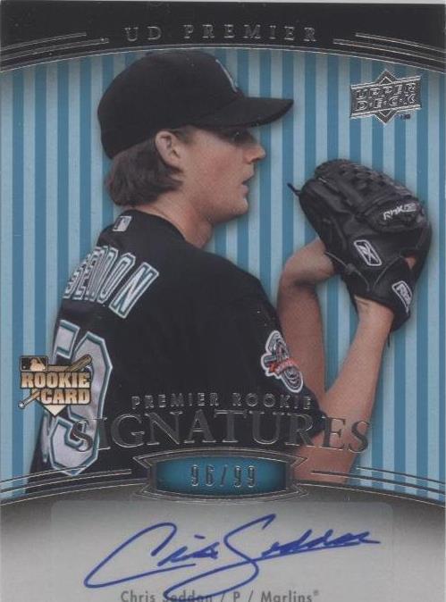 2008 UD Premier - Premier Rookie Signatures #237 Chris Seddon /99 (AU ...