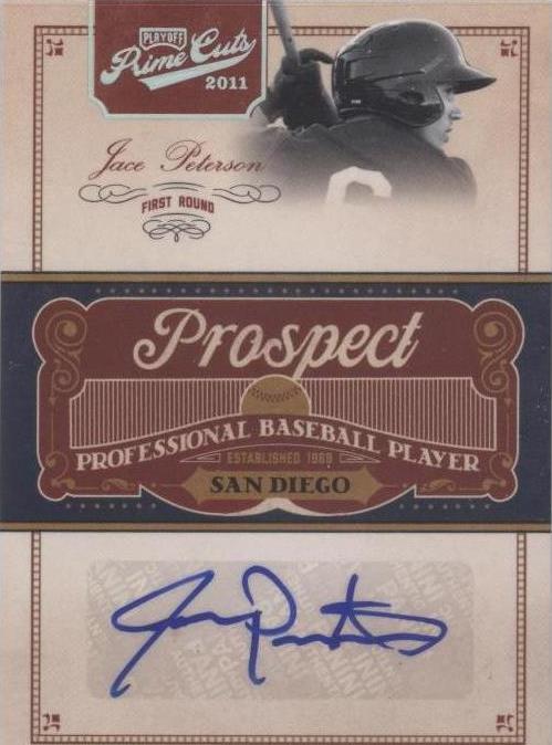 2011 Playoff Prime Cuts - Prospect Signatures Century Silver #JPE Jace ...