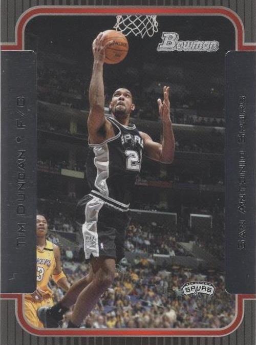 2003-04 Bowman Rookies & Stars - Tim Duncan #40 for sale online | eBay