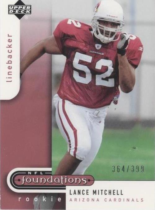 2005 Upper Deck NFL Foundations - Rookie Foundations Lance Mitchell ...