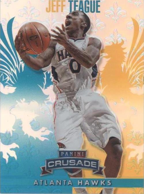 2013-14 Panini Crusade - Crusade Teal #29 Jeff Teague /249 for sale ...