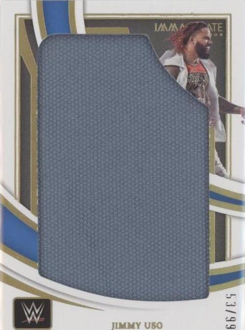 2022 Panini Immaculate Collection WWE - Jumbo Ring Canvas #RC-JMU Jimmy ...