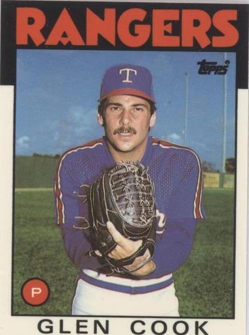 1986 Topps - Glen Cook #502 Collector's Edition (Tiffany) (RC) for sale ...