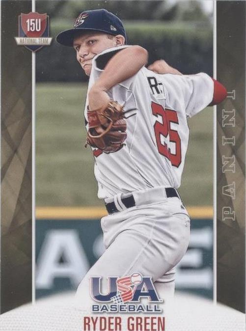 2015 Panini USA Baseball - 15U National Team Ryder Green #58 (RC) for ...
