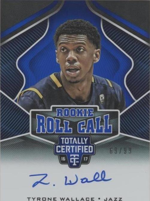 2016-17 Panini Totally Certified - Rookie Roll Call Autographs Tyrone ...