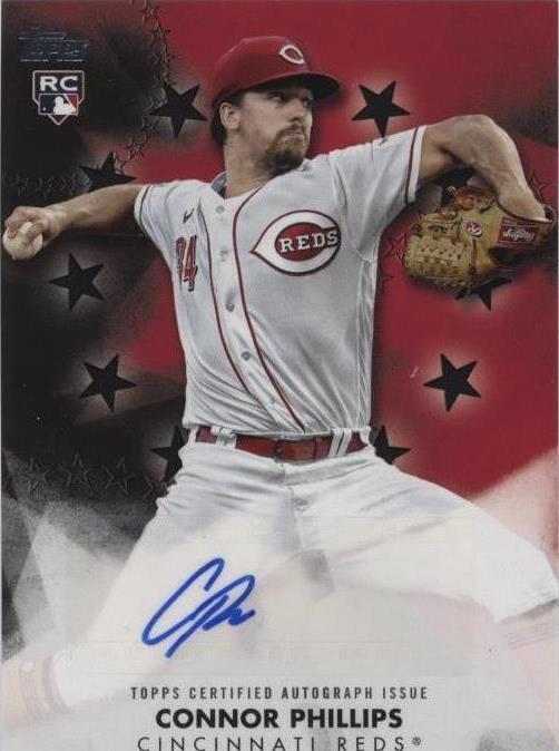 2024 Topps Series 1 - Baseball Stars Autographs Connor Phillips #BSA ...