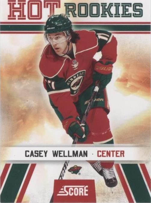 2010-11 Score - Hot Rookies Glossy #520 Casey Wellman (RC) for sale ...