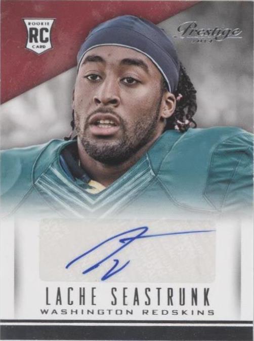 2014 Panini Prestige - Rookie Signatures #263 Lache Seastrunk (AU, RC ...