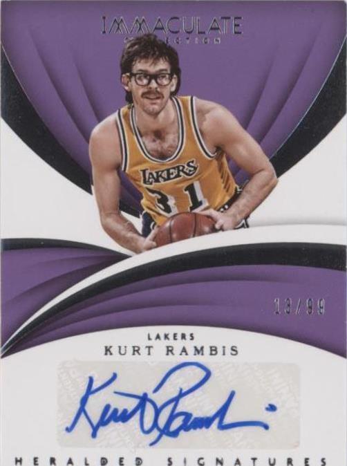 2017-18 Panini Immaculate Collection - Heralded Signatures #HS-KRB Kurt ...