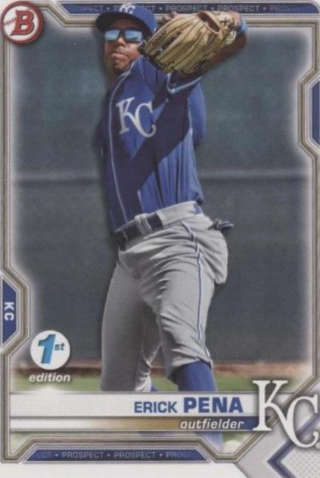 2021 Bowman Draft 1st Edition - #BD-178 Erick Pena (RC) for sale online | eBay