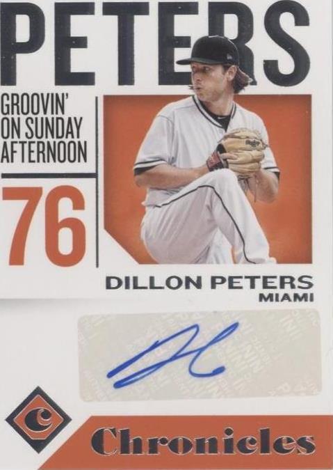 2018 Panini Chronicles - Autographs Dillon Peters #CA-DP (AU, RC) for ...
