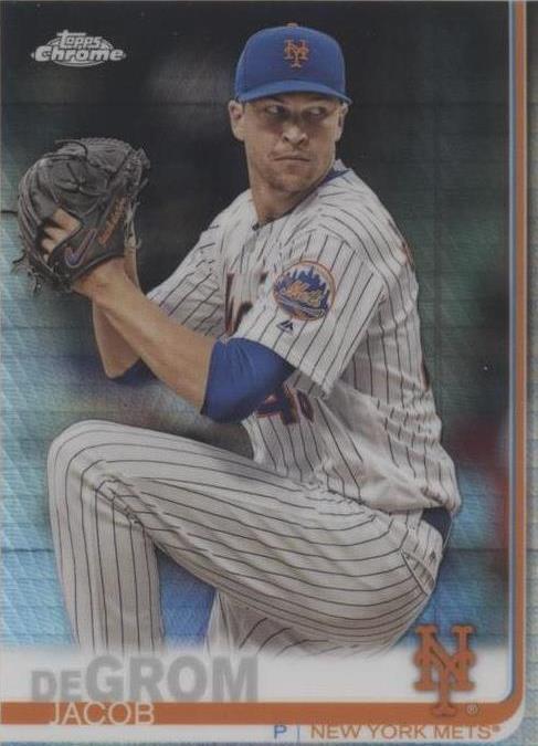 2019 Topps Chrome - Jacob deGrom #59 Prism Refractor for sale online | eBay