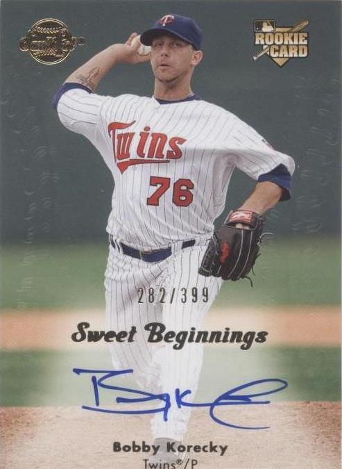2008 Sweet Spot - Sweet Beginnings #103 Bobby Korecky /399 (AU, RC) for ...
