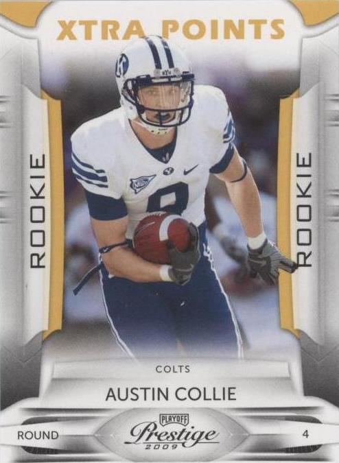 2009 Playoff Prestige - Xtra Points Gold #109 Austin Collie /250 (RC ...