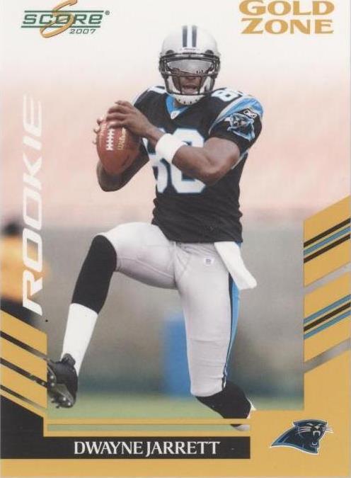 2007 Score - Rookie Gold Zone #376 Dwayne Jarrett /600 (RC) for sale ...