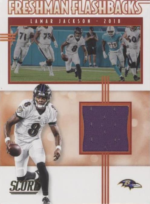 2020 Score - Freshman Flashbacks Lamar Jackson #FF-LJ (MEM) for sale ...