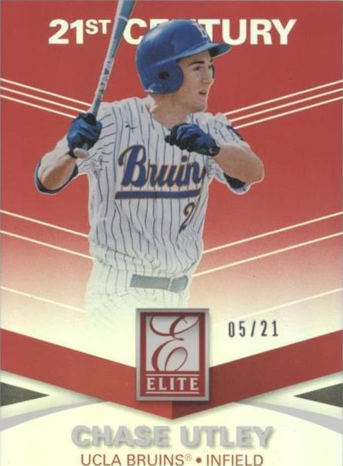 2015 Panini Elite - 21st Century Red #180 Chase Utley /21 for sale ...