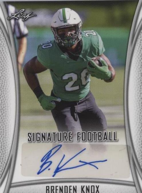 2021 Leaf Signature - Brenden Knox #BA-BK1 (AU, RC) for sale online | eBay