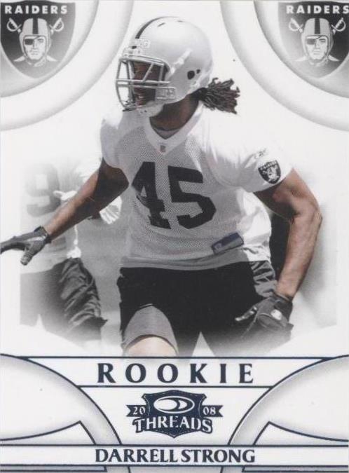 2008 Donruss Threads - Blue Century Proof #174 Darrell Strong /350 (RC ...