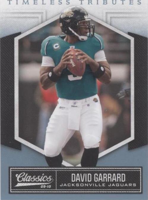 2010 Panini Classics - Timeless Tributes Platinum #45 David Garrard /25 ...