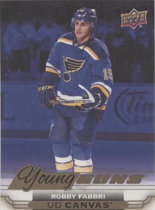 2015-16 Upper Deck - Ud Canvas Young Guns Robby Fabbri #C118 (RC) for ...