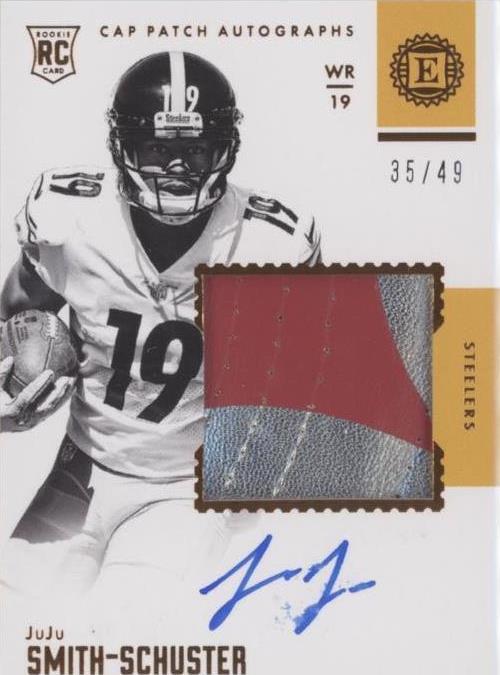 2017 Panini Encased - Rookie Cap Patch Autographs #116 JuJu Smith ...