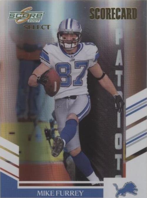 2007 Score Select - Scorecard #48 Mike Furrey /100 for sale online | eBay